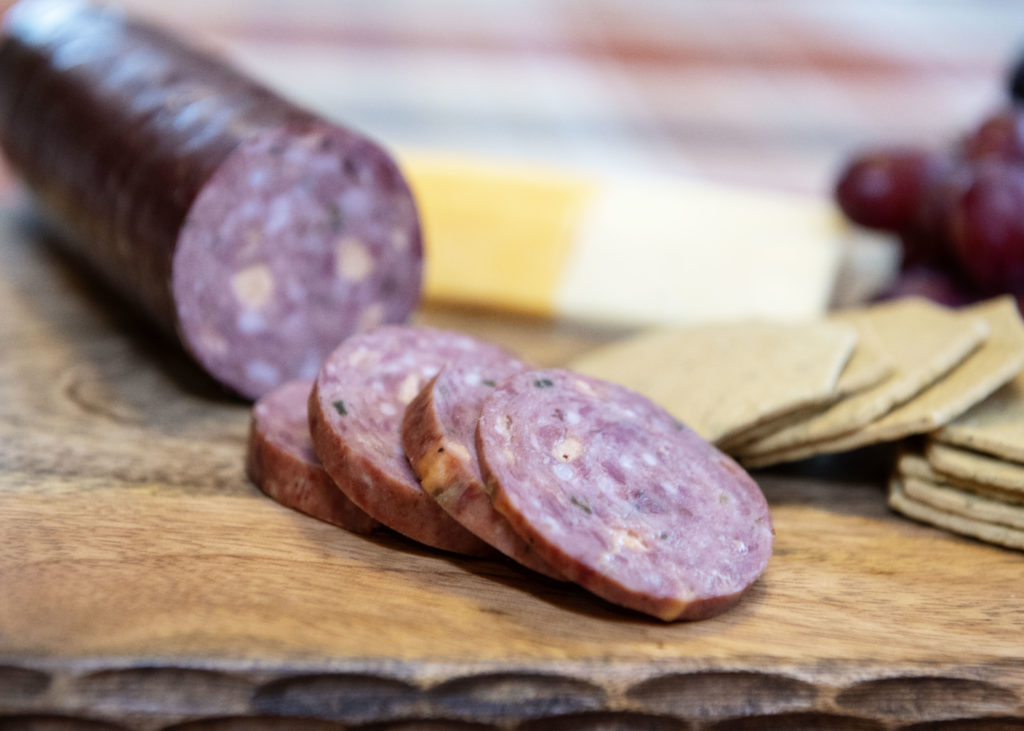 Jalapeno Cheese Summer Sausage - Diamond T Ranch